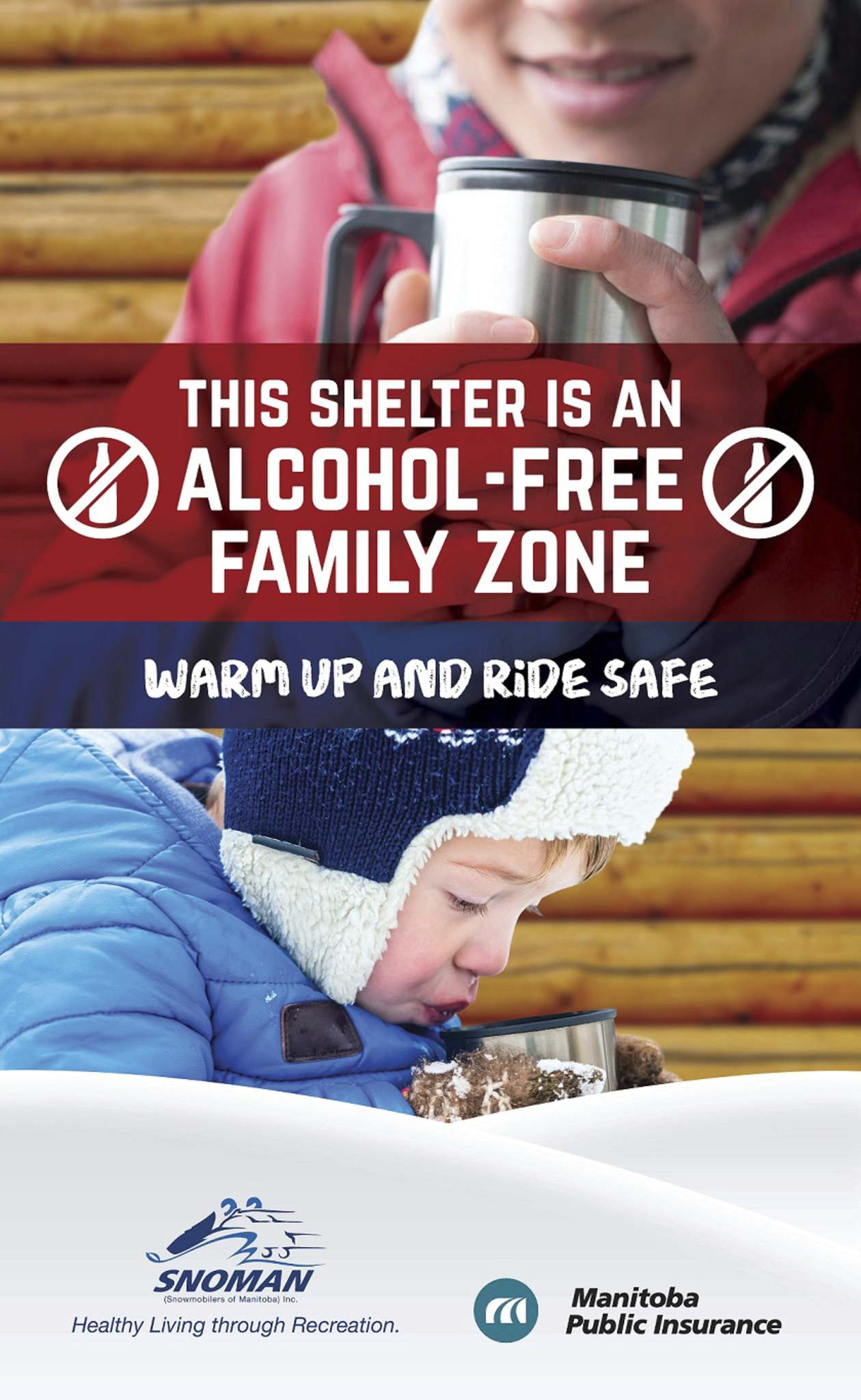This Shelter is an Alcohol-Free Family Zone – Alcohol Awareness