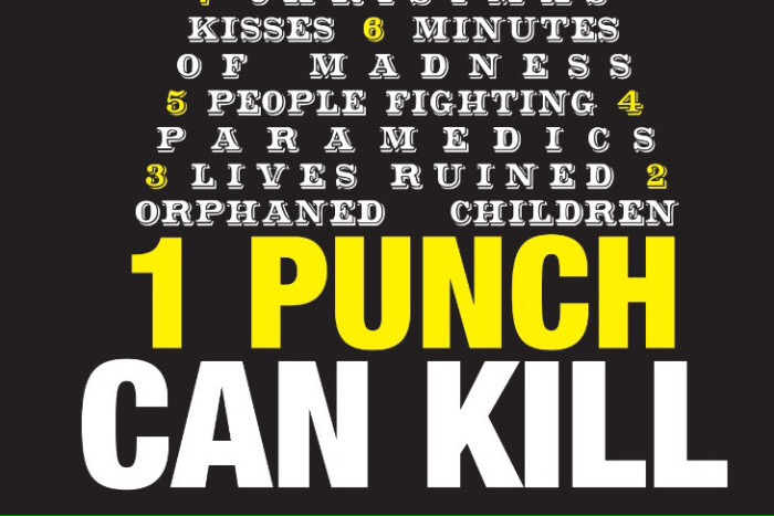 One.Punch.Can.Kill – Alcohol Awareness