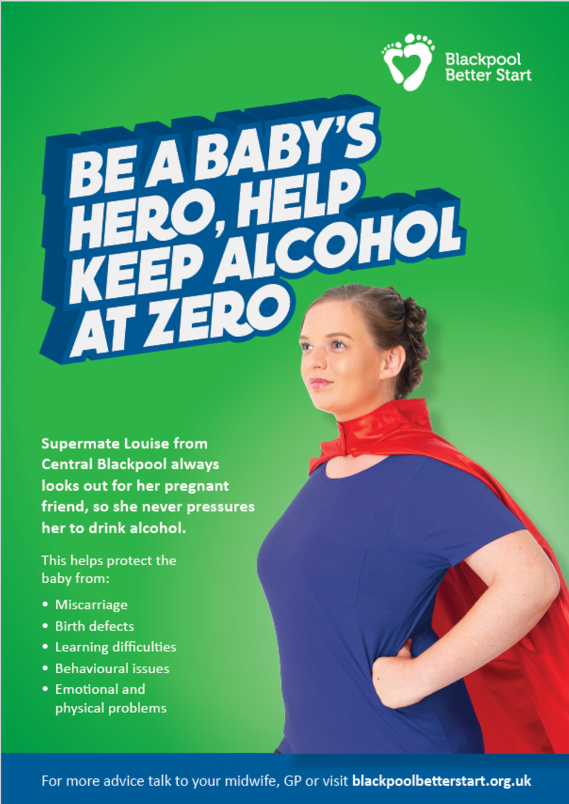Be your baby’s hero – keep alcohol at ZERO! – Alcohol Awareness