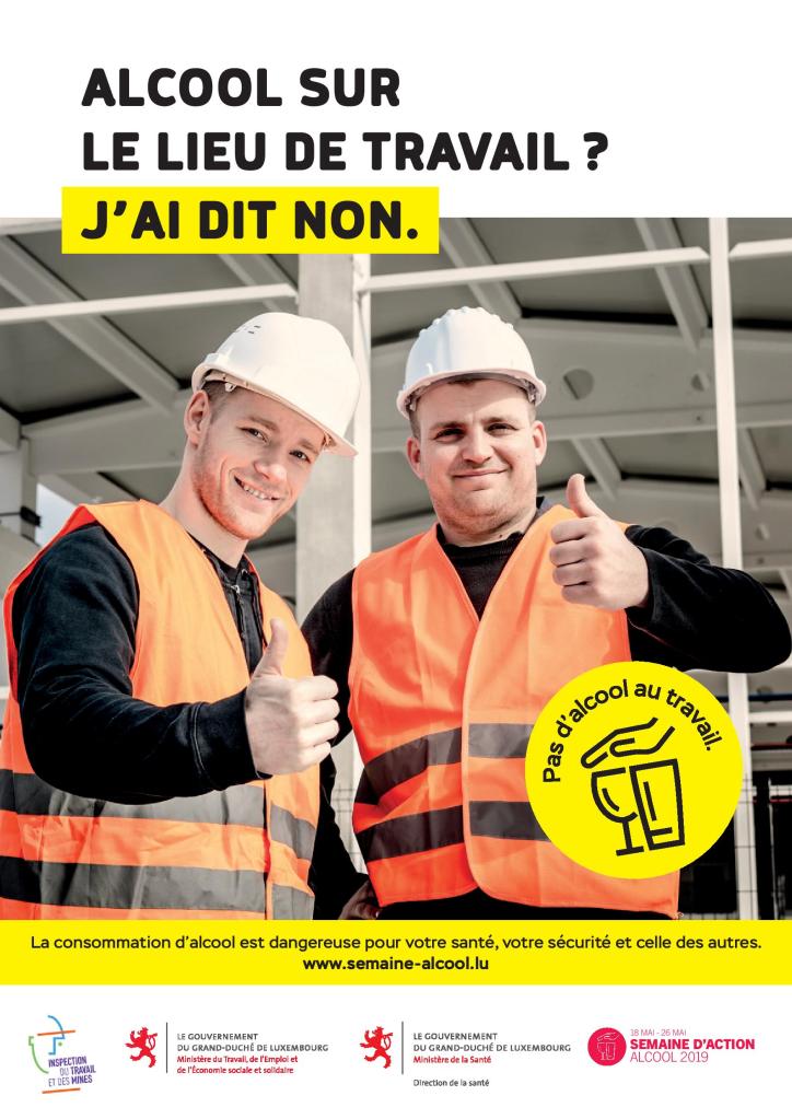 No alcohol in the workplace! – Alcohol Awareness