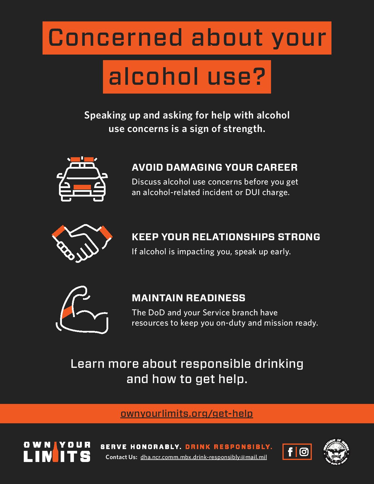 Own Your Limits – Alcohol Awareness