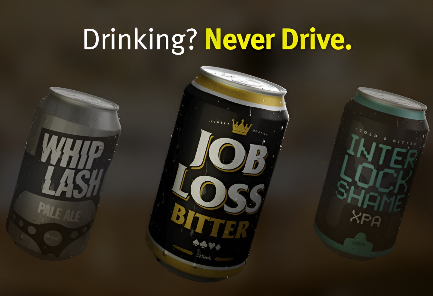 Drinking? Never drive – Alcohol Awareness