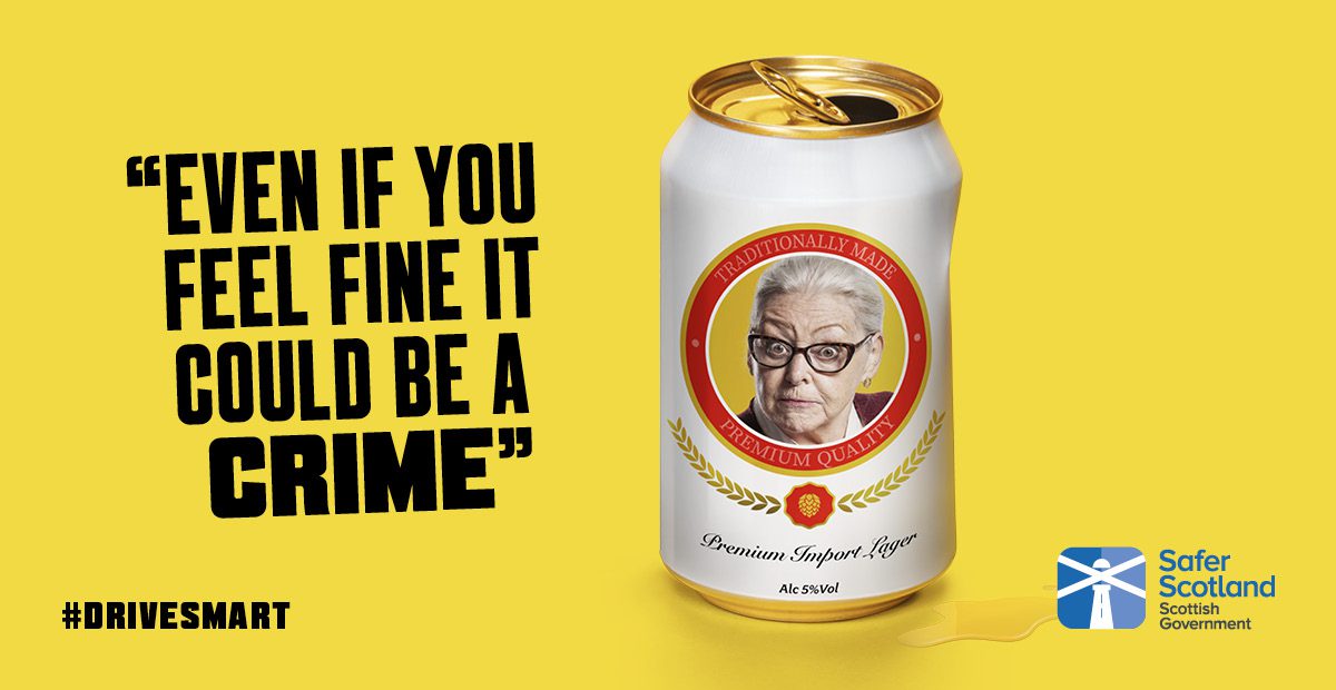 Drive like Gran’s in the car – Alcohol Awareness