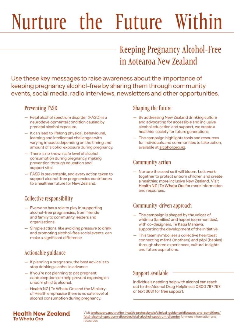 Nurture the Future Within – Alcohol Awareness